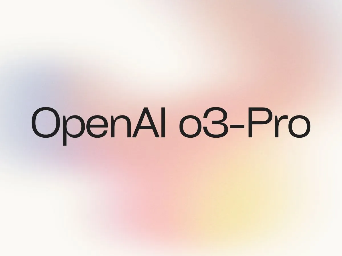 OpenAI تضيف نموذج o3-pro إلى ChatGPT - سوالف سوفت